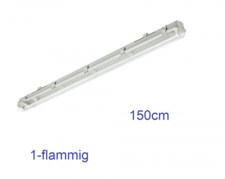 Philips Ledinare WT050C Leergehäuse/ Feuchtraumleuchte 150cm 1-flammig IP65